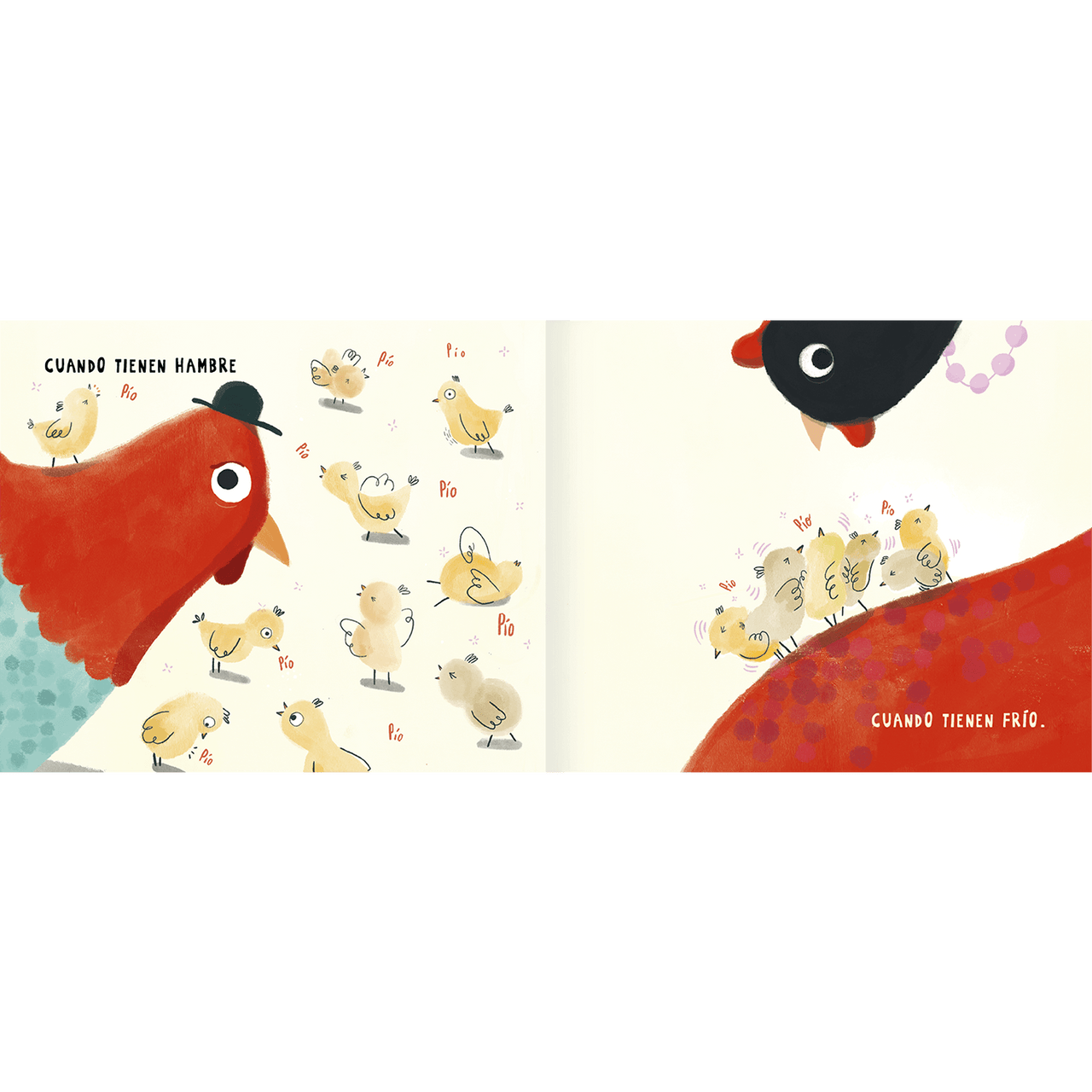 Libro para niños "Los pollitos dicen" | Editorial Amanuta – Amanuta